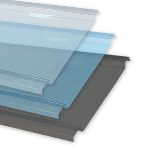 EZ GLAZE™ Glass-like Profiled Polycarbonate Panel - Walsh Applications